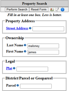 Polk County Property Search